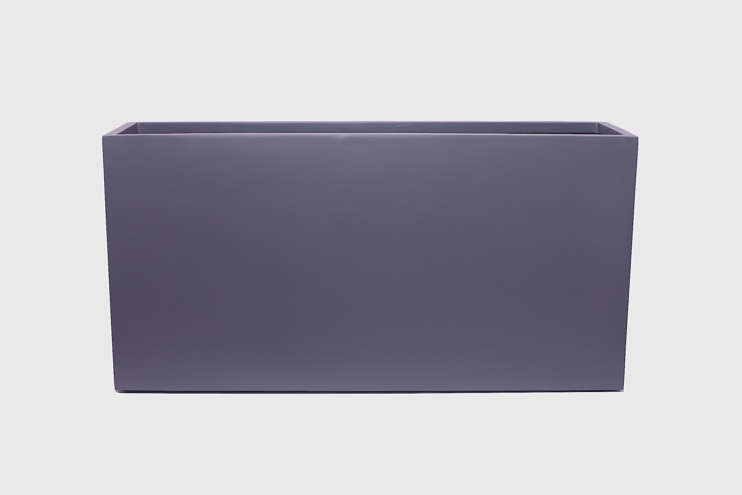 JP PLANTERS Rectangle Fiberglass Trough Planter Flower Pot Container ...