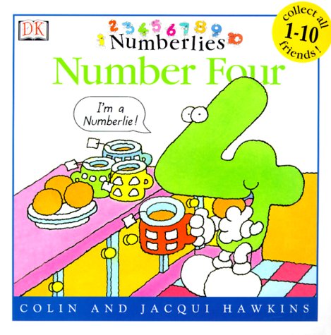 Number Four (Numberlies) : Hawkins, Colin, Hawkins, Jacqui: Amazon.in ...