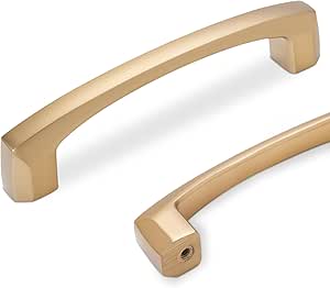 COTYKILEY 10 Pack 3-3/4 Inch(96mm) Champagne Bronze Cabinet Handles ...
