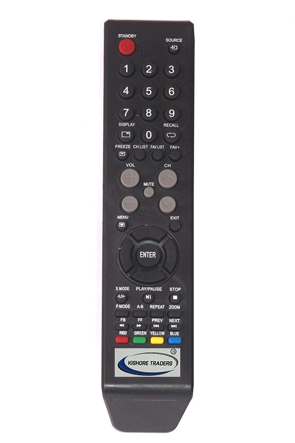 Buy Kishore Traders Compatible for Intex/Godrej 3107 Led/LCD TV Remote ...