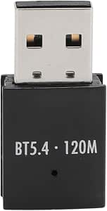 USB Bluetooth Adapter, 120m Bluetooth5.4 Dongle Receiver, Plug and Play ...