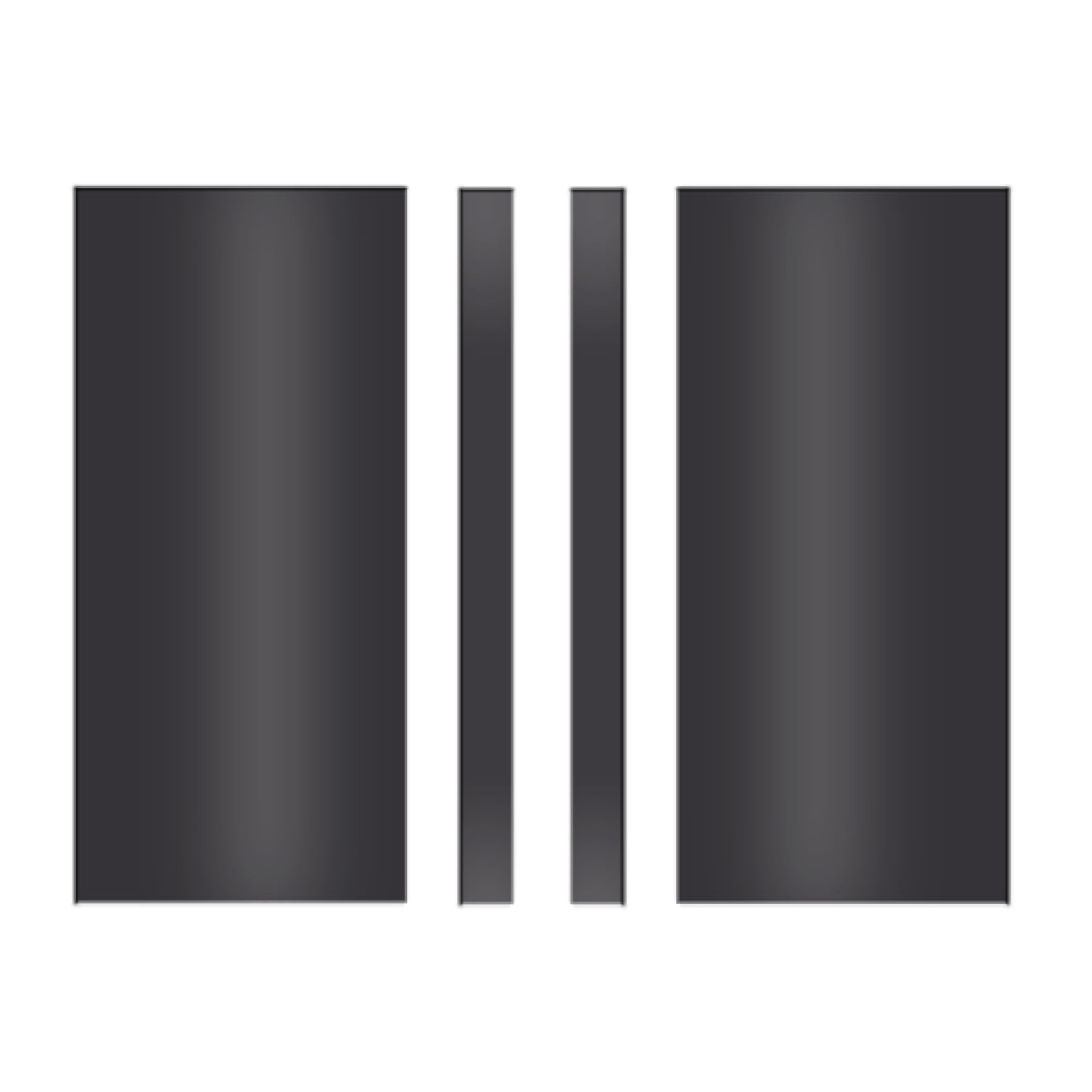 60Pack 4.5" Magnetic Hinge Mask, Flexible Door Hinge Covers for ...