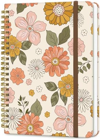 Amazon.com : DHGPTS Spiral Journal Notebook, A5 Cute Notebooks for ...
