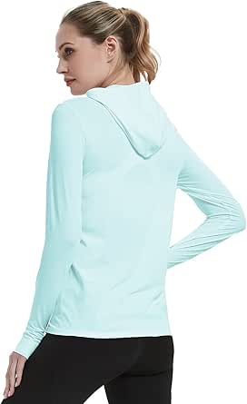 qualidyne Womens UPF 50+ Sun Protection Jacket Full Zip Cooling Shirts at Amazon Women’s ...