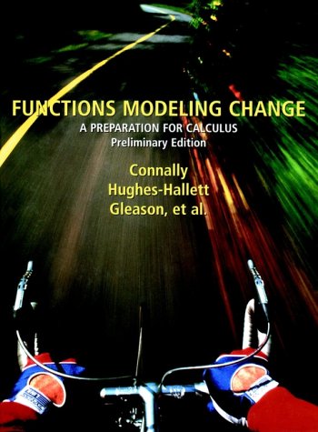 『Functions Modeling Change: A Preparation for Calculus, - 読書メーター