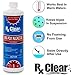 Amazon.com : Rx Clear Algaecide 60 Plus | Non-Foaming Formula for Above ...