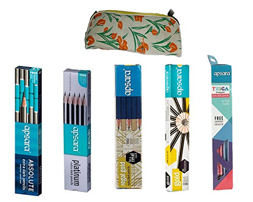 Buy Apsara Combo Pack Of Apsara Absolute Pencil + Apsara Platinum ...