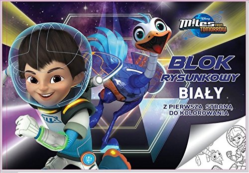 Blok rysunkowy A4 Miles 20 kartek z pierwsza strona do kolorowania ...