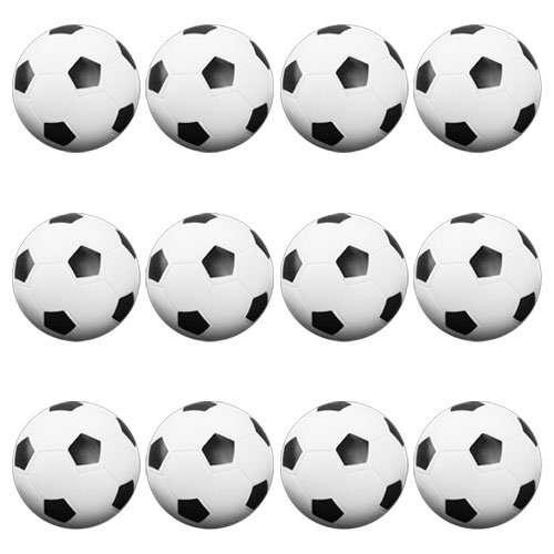 Set of 12 Replacement Standard Size Foosballs - Choose from 3 Types ...