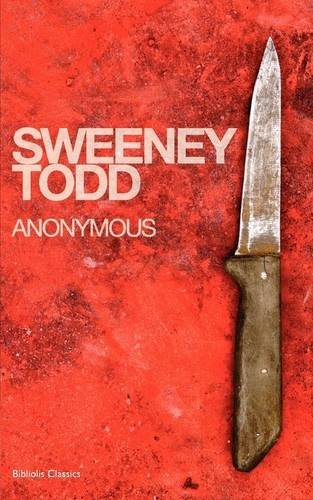 Buy Sweeney Todd Book Online at Low Prices in India | Sweeney Todd ...