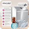 TecTake Profi Eiswürfelmaschine, Eiswürfelbereiter für klare Eiswürfel ...