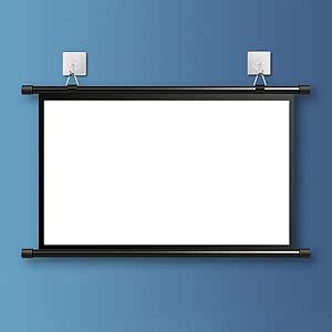 Projector Screen - 4:3/16:9 HD 4K Outdoor Projector Screen Foldable ...