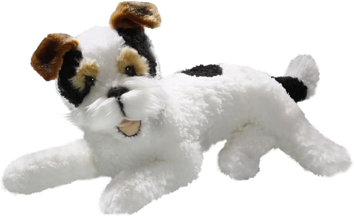 Amazon.com: Carl Dick Fox Terrier Lying 16.5 inches, 42cm, Plush Toy ...