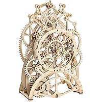 Amazon.com: ROKR 3D Wooden Puzzles DIY Clock Kits for Adults to Build ...
