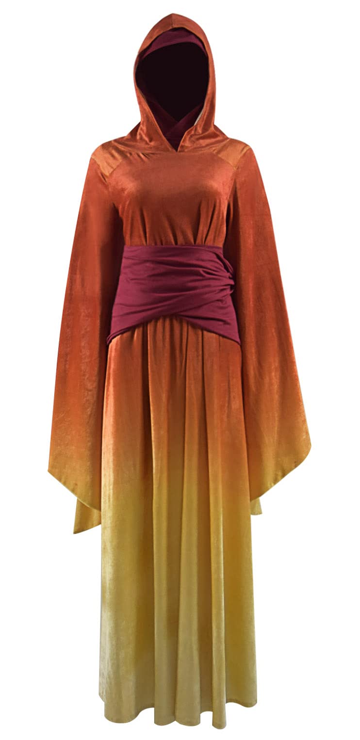 Buy Queen Padme Amidala Costume Women Cloak Dress Outfit Wars Halloween ...