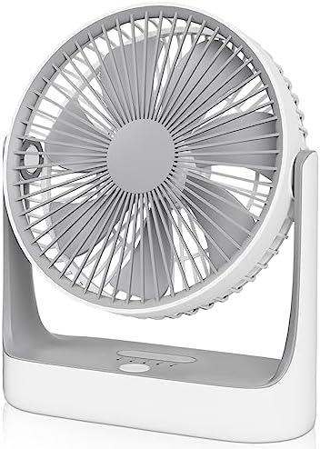 Amazon.com: Magshion Mini USB Desk Fan with Night Light, Multifunction ...