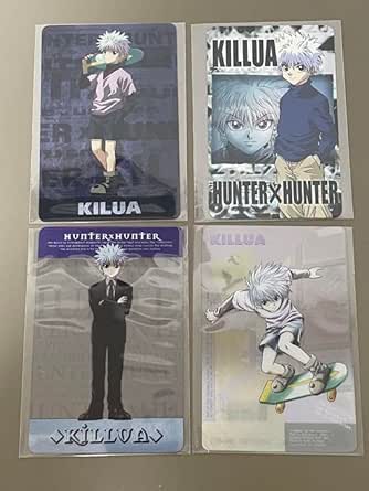Amazon.co.jp: Hunter x Hunter Killua Clear Card : Toys & Games