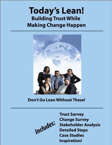 Amazon.com: Today's Lean! Building Trust While Making Change Happen ...