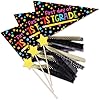 Amazon.com: Eersida 3 Pcs First Day of 1st Grade School Flag DIY Back ...