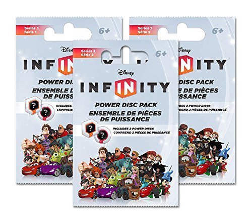Amazon.com: Disney Infinity Power Disc Packs - 3 Pack Bundle (One Each ...