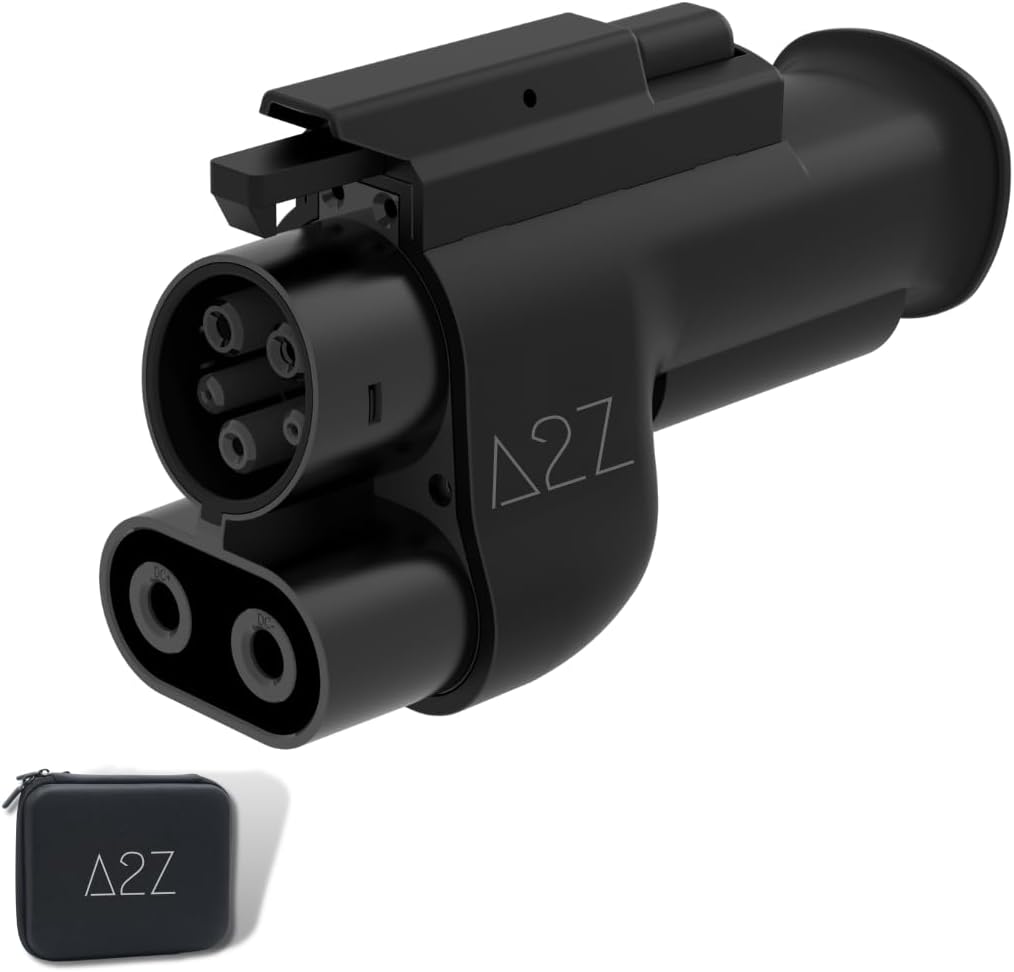 Amazon.com: A2Z Typhoon PRO V2 NACS to CCS1 DC Fast Charger Adapter | 500A 1000V | Compatible ...