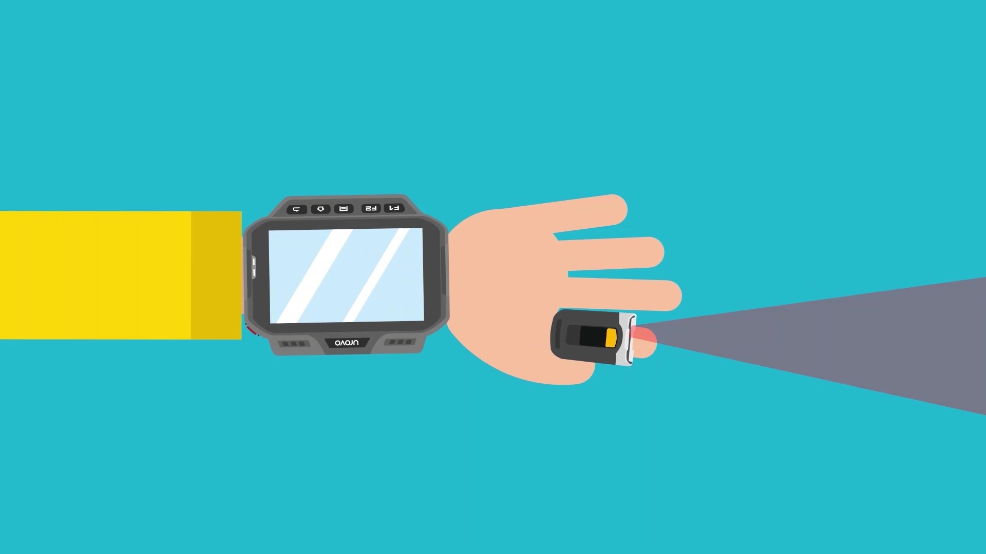 Watch UROVO U2 Wearable Mobile Computer on Amazon Live