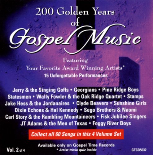 Amazon.com: 200 Years of Gospel Music: Gospel Artists, Vol. 2: CDs & Vinyl