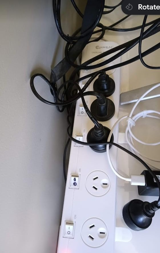 Sansai 6 Way Individually Switched Outlets Powerboard w/Overload ...