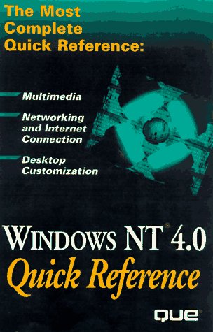 Windows Nt 4.0 Quick Reference: Que Development Group: 9780789712998 ...