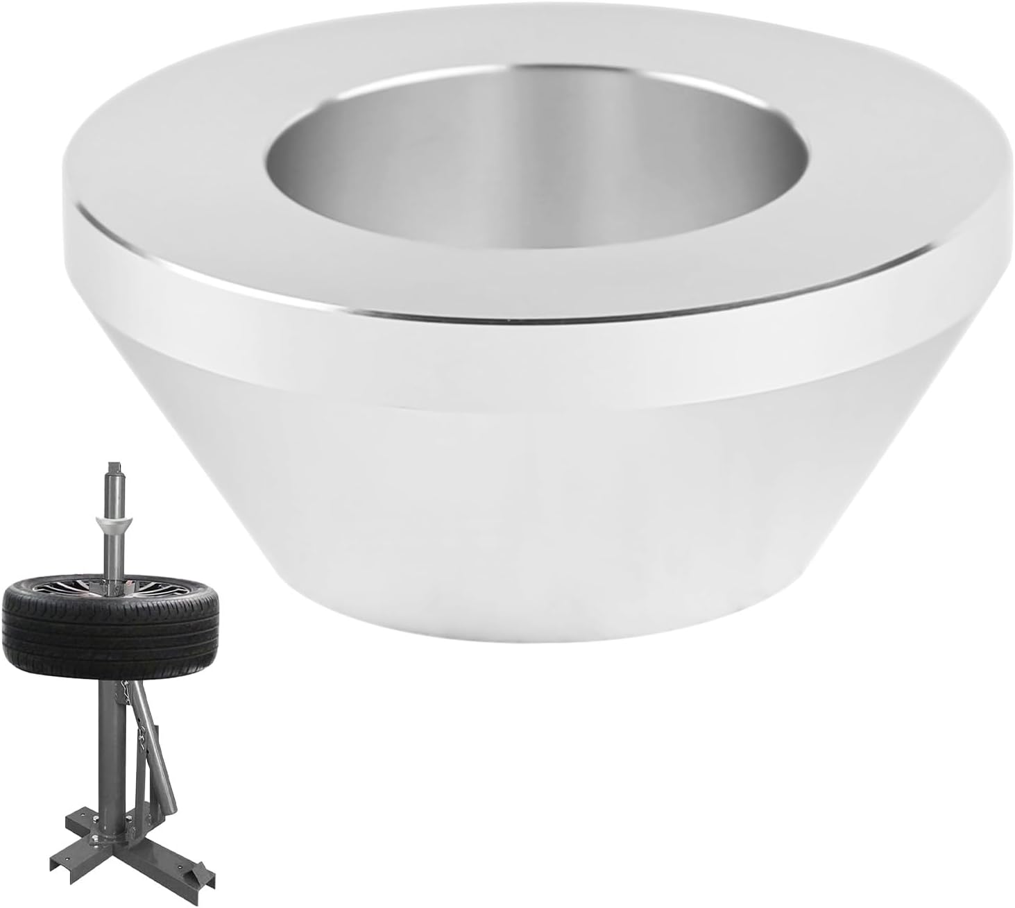 TomGoo Billet Aluminum Upgrade Wheel Balancer Hold Down Cone,Manual ...