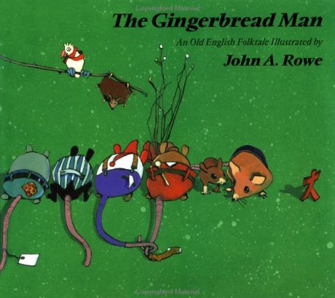 Amazon | The Gingerbread Man: An Old English Folktale | Rowe, John A ...