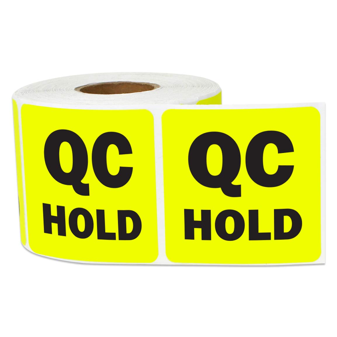 Amazon.com : 300 QC Hold Stickers, 2 x 2 Inch Quality Hold Stickers ...