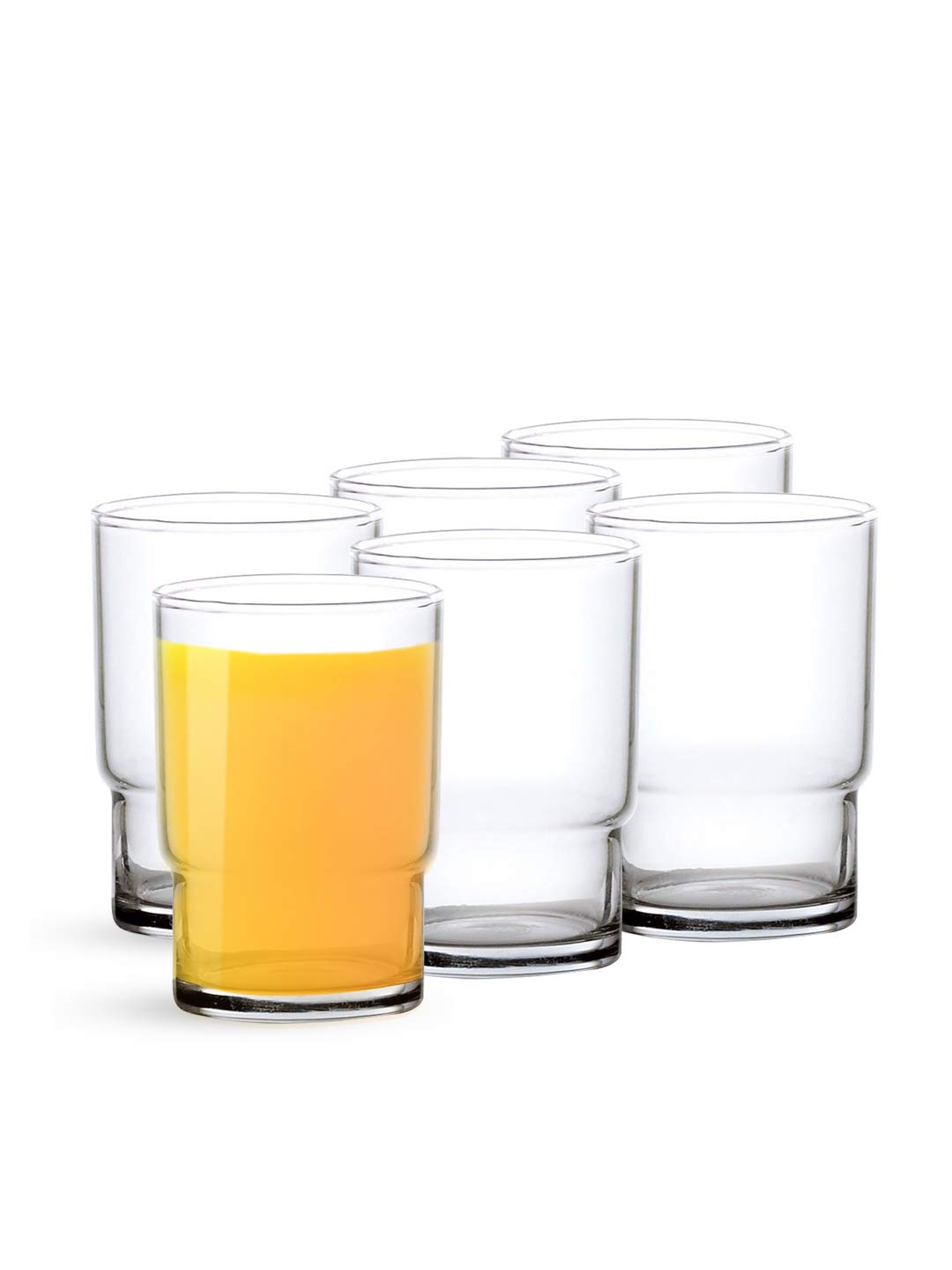 Buy Ocean Stack Glass Set, 245ml, Set of 6 Online at Low Prices in ...