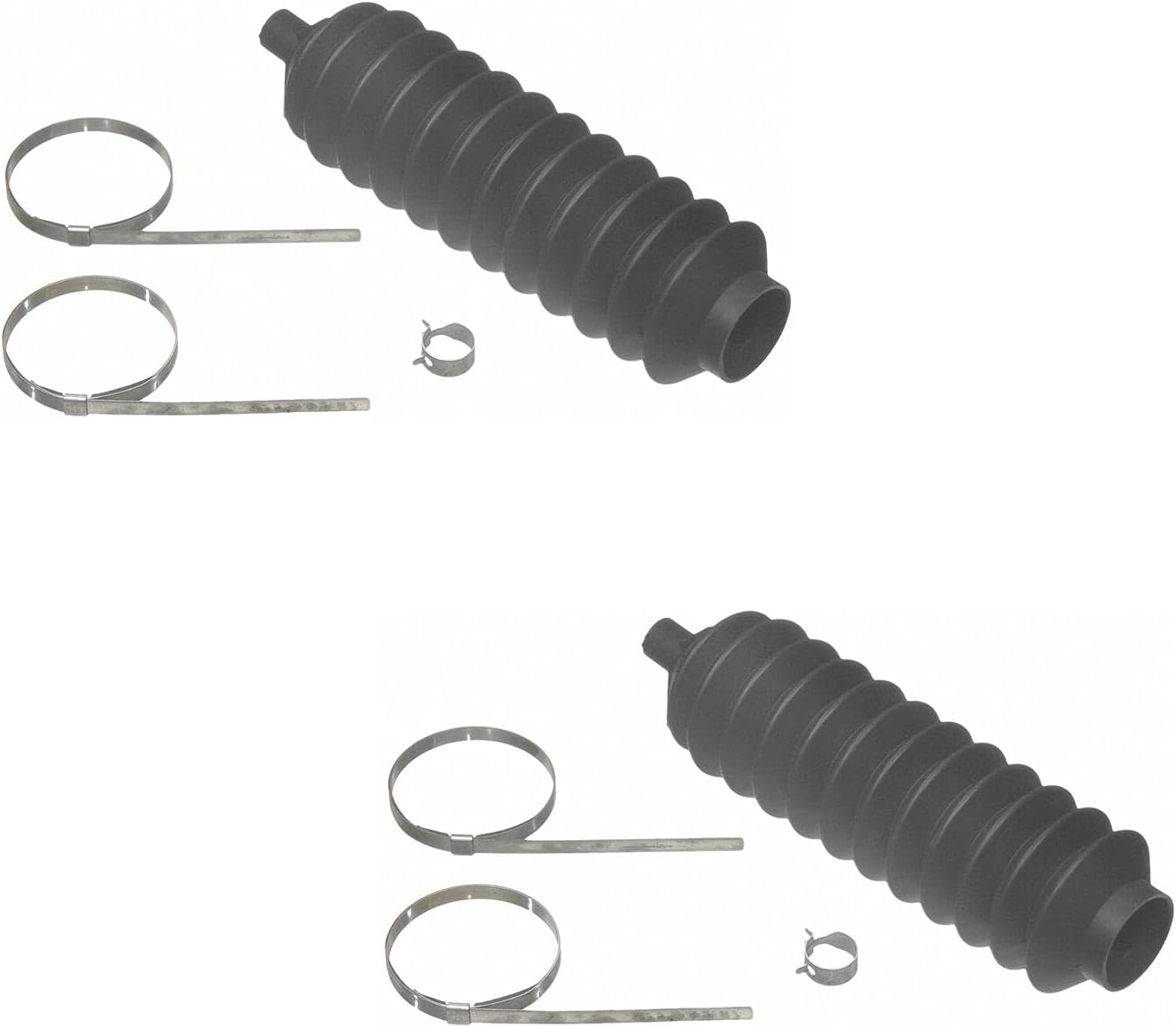 Amazon.com: Replacement Pair Set of 2 Front Rack and Pinion Bellows Kit ...
