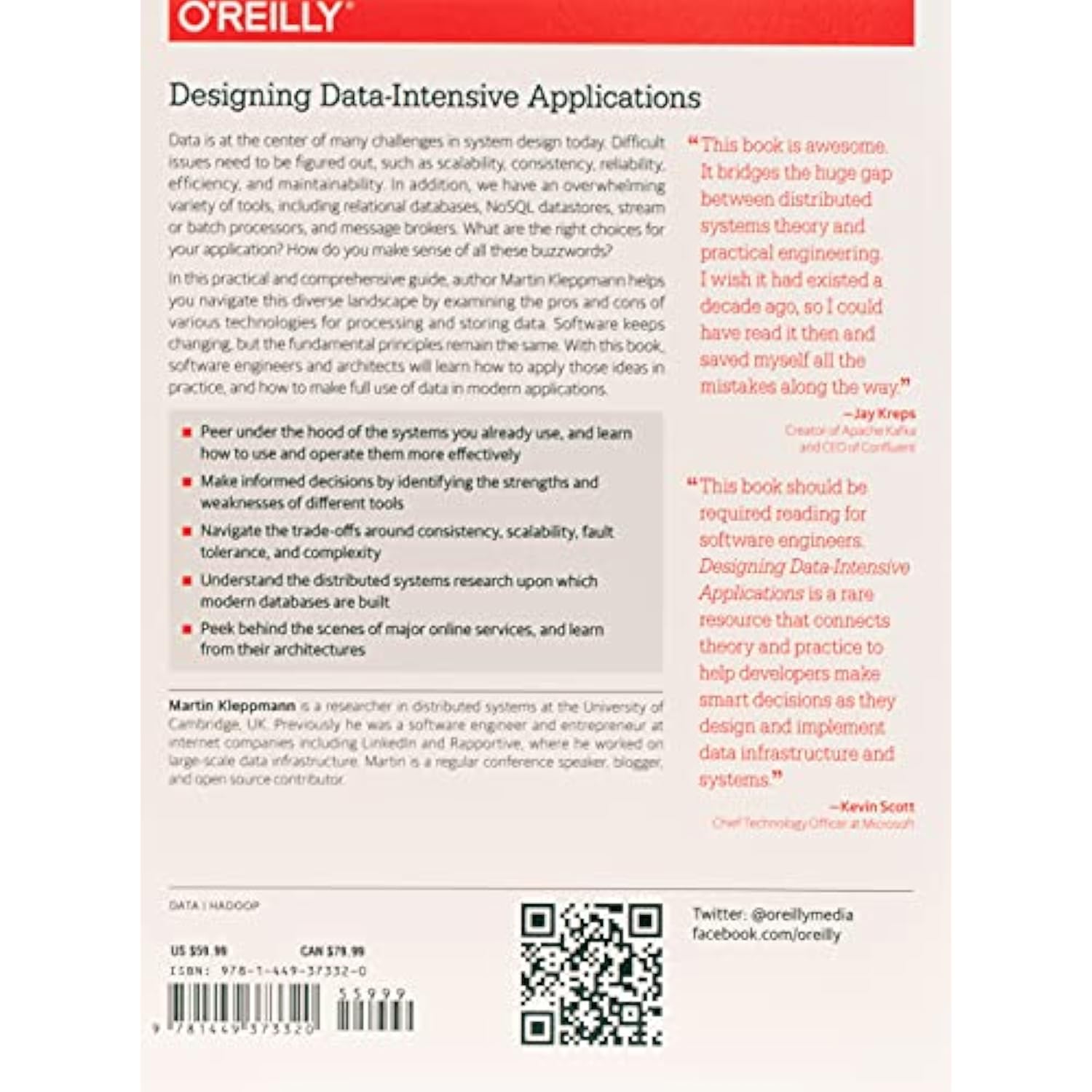 Snapklik.com : Designing Data-Intensive Applications: The Big Ideas Behind Reliable