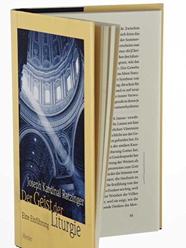 By Joseph Ratzinger - The Spirit of the Liturgy: Amazon.co.uk ...