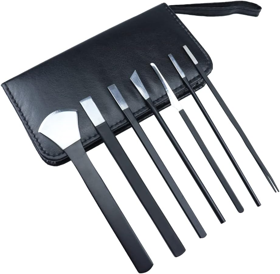 Amazon.com: 7pcs Pedicure Knife Set Ingrown Toenail Tools with PU ...