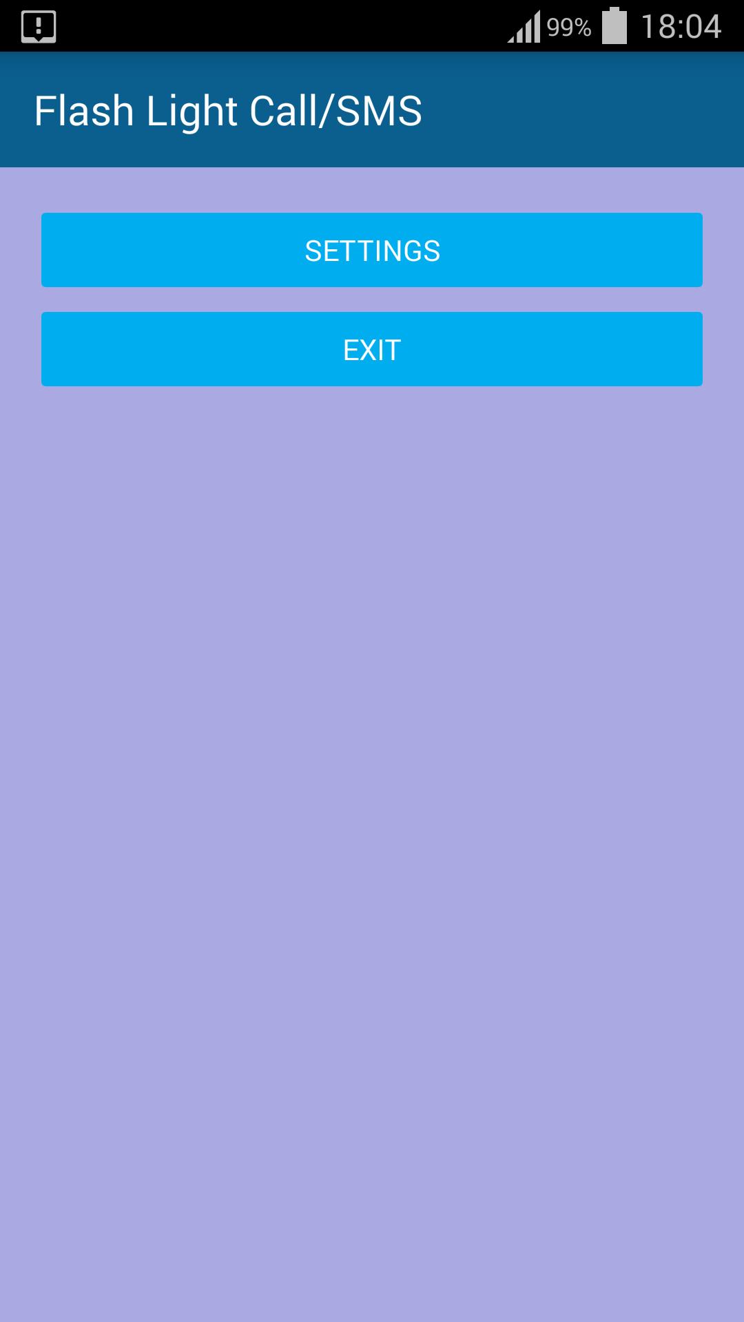 Flash Light CALL/SMS - App on Amazon Appstore