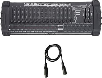 XPCLEOYZ 384 DMX 512 Stage DJ Light Controller Lighting Party Pub Night ...