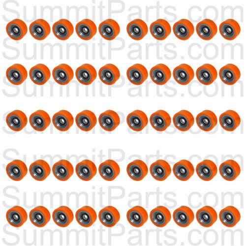 Amazon.com: 50PK ORANGE DRUM ROLLER BEARING FOR HUEBSCH/SQ/IPSO ...