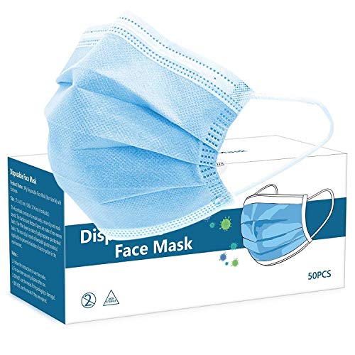 (50% OFF Coupon) Disposable Face Masks 50pcs $3.50 - Mojosavings.com