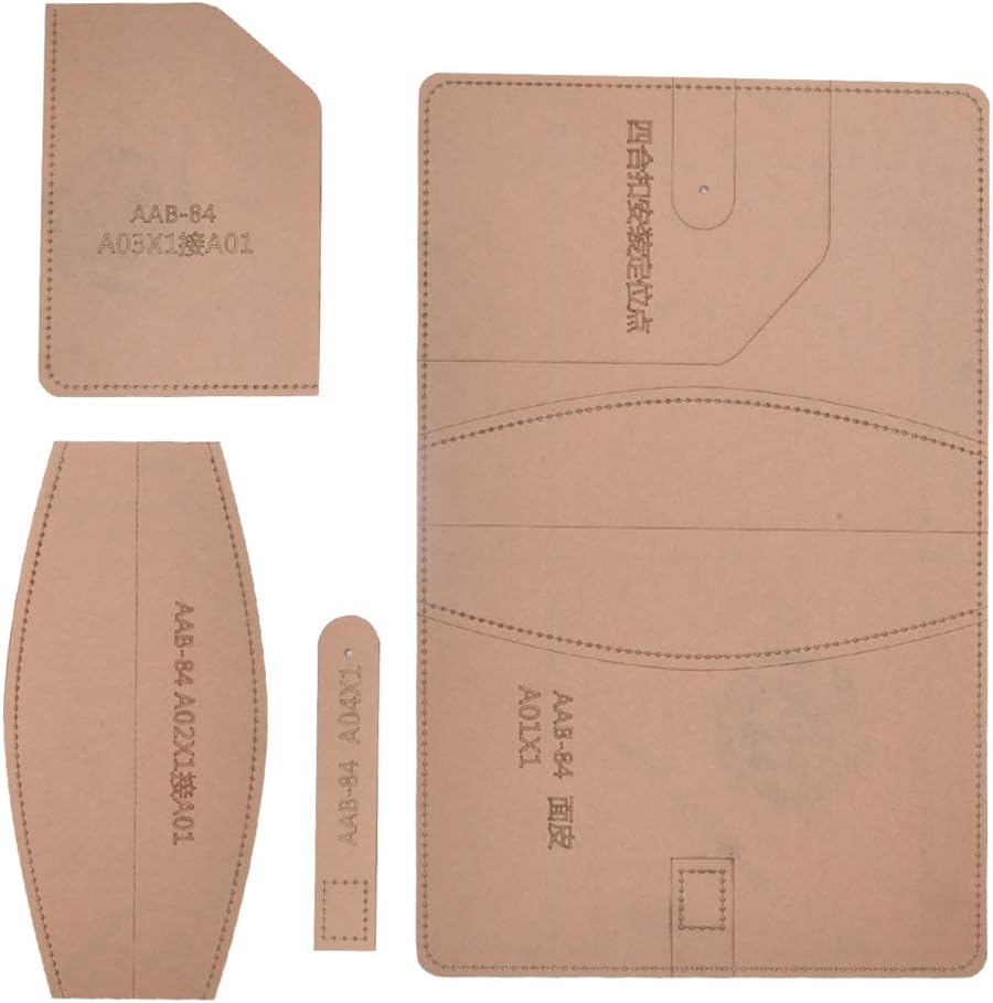 Amazon.com: Clear Acrylic Templates, Leather Template Set Transparent ...