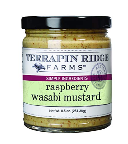 Amazon.com : Terrapin Ridge Farms Gourmet Raspberry Wasabi Mustard for ...