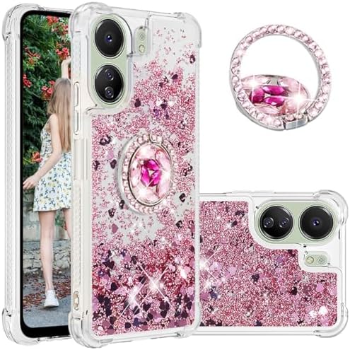 Amazon.com: Ephoou for Xiaomi Redmi 13C Glitter Case with Diamond ...