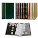 Amazon.com: Prophila Stamp Album Stockbook 60 Black Sides, Leatherette ...