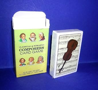 Composers Card Game: 9780880793612: Amazon.com: Books