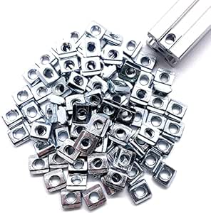 Amazon.com: 100pcs 2020 Series Sliding T-Nuts Metric M5 Thread Slide in Hammer Head T-Nut for ...