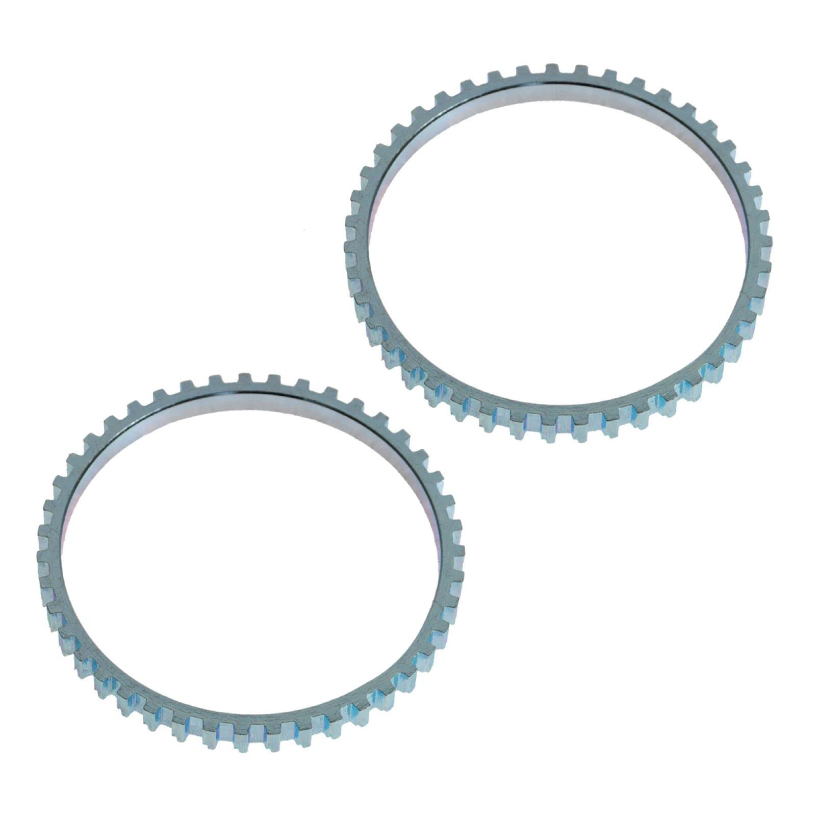 Amazon.com: TRQ Front or Rear ABS Tone Ring Pair Set Compatible with ...