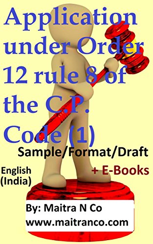 Amazon.com: Application under Order 12 rule 8 of the C.P. Code (1 ...