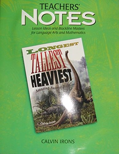 Longest Tallest Heaviest Animal Facts: Irons Calvin: 9780732727147 ...